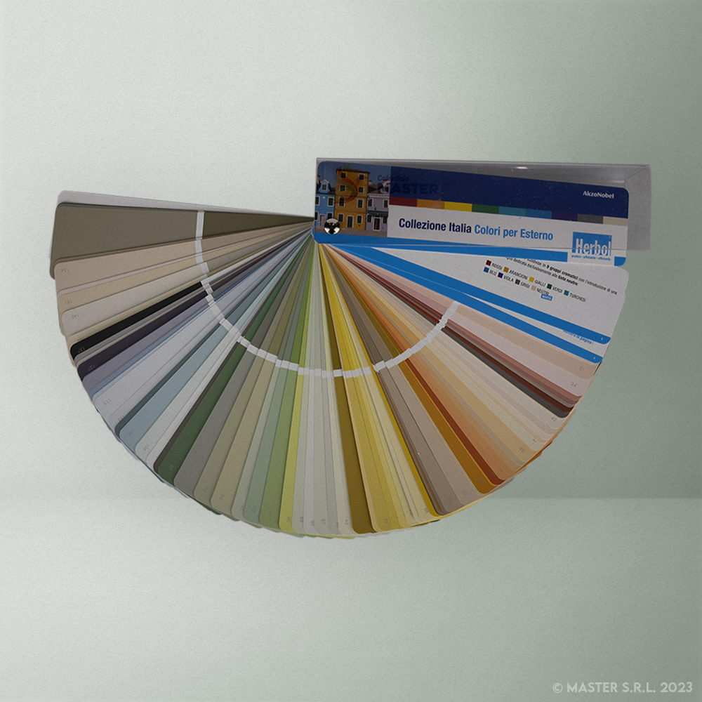 Mazzetta Colori HERBOL Collezione Italia Per Esterni – Master Shop